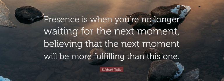 What Is Presence? Eckhart Tolle on Being in the Present Moment