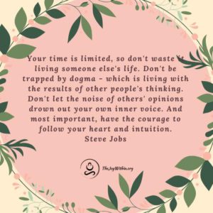 How To Hear Your Inner Voice - The Joy Within