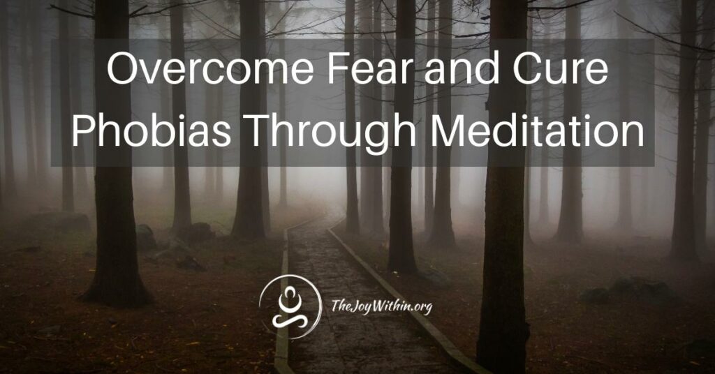 Overcome Fear and Cure Phobias Through Meditation - The Joy Within
