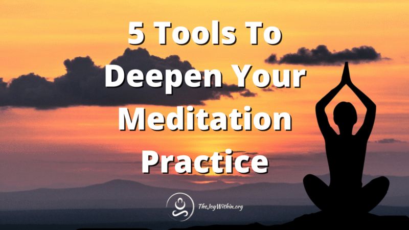 How To Focus During Meditation - The Joy Within